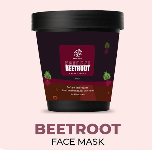Unleash the Power of Beetroot Facial Mask for Glowing Skin – Merle Herbs
